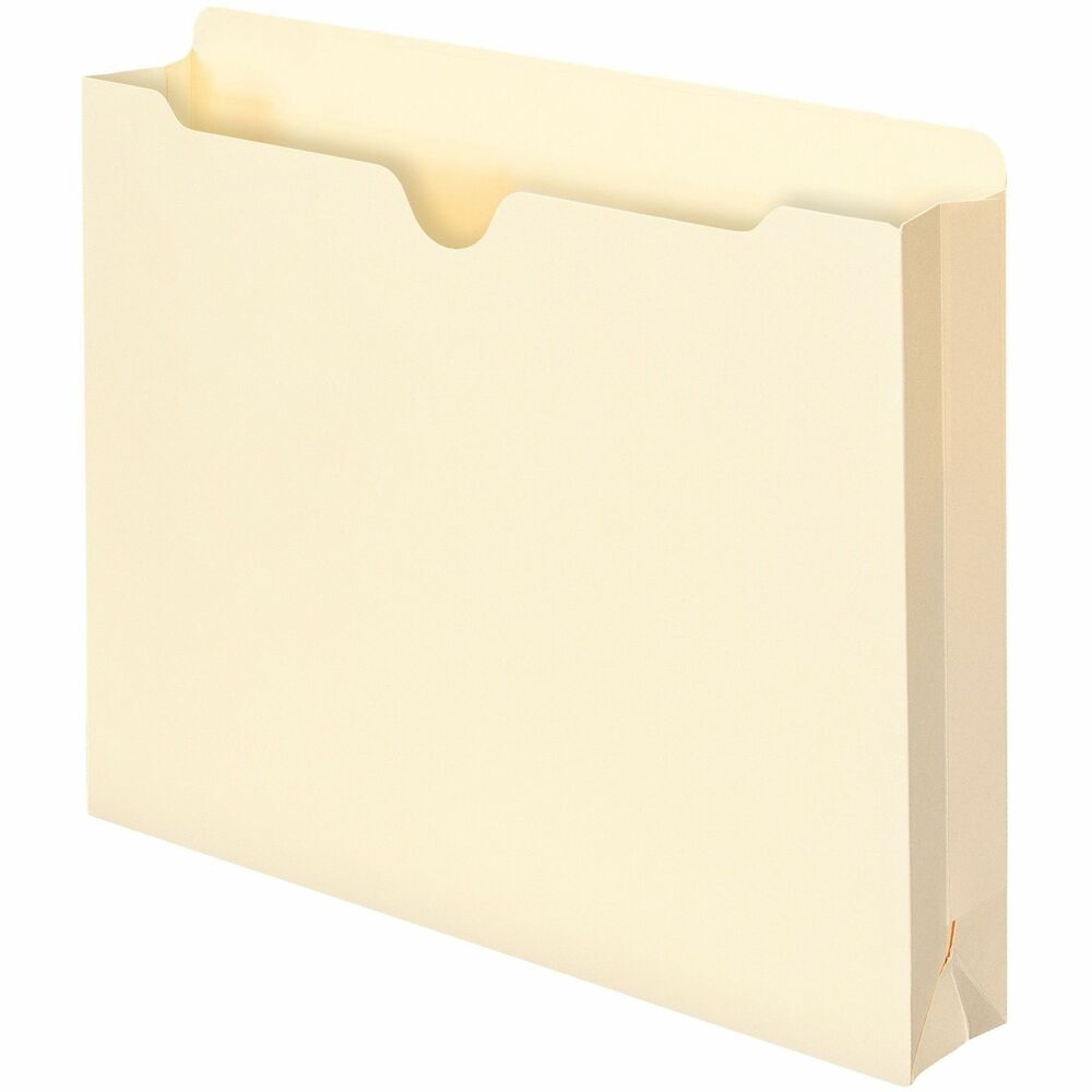Smead Letter Recycled File Jacket - 8 1/2" x 11" - 2" Expansion - 11 pt ...