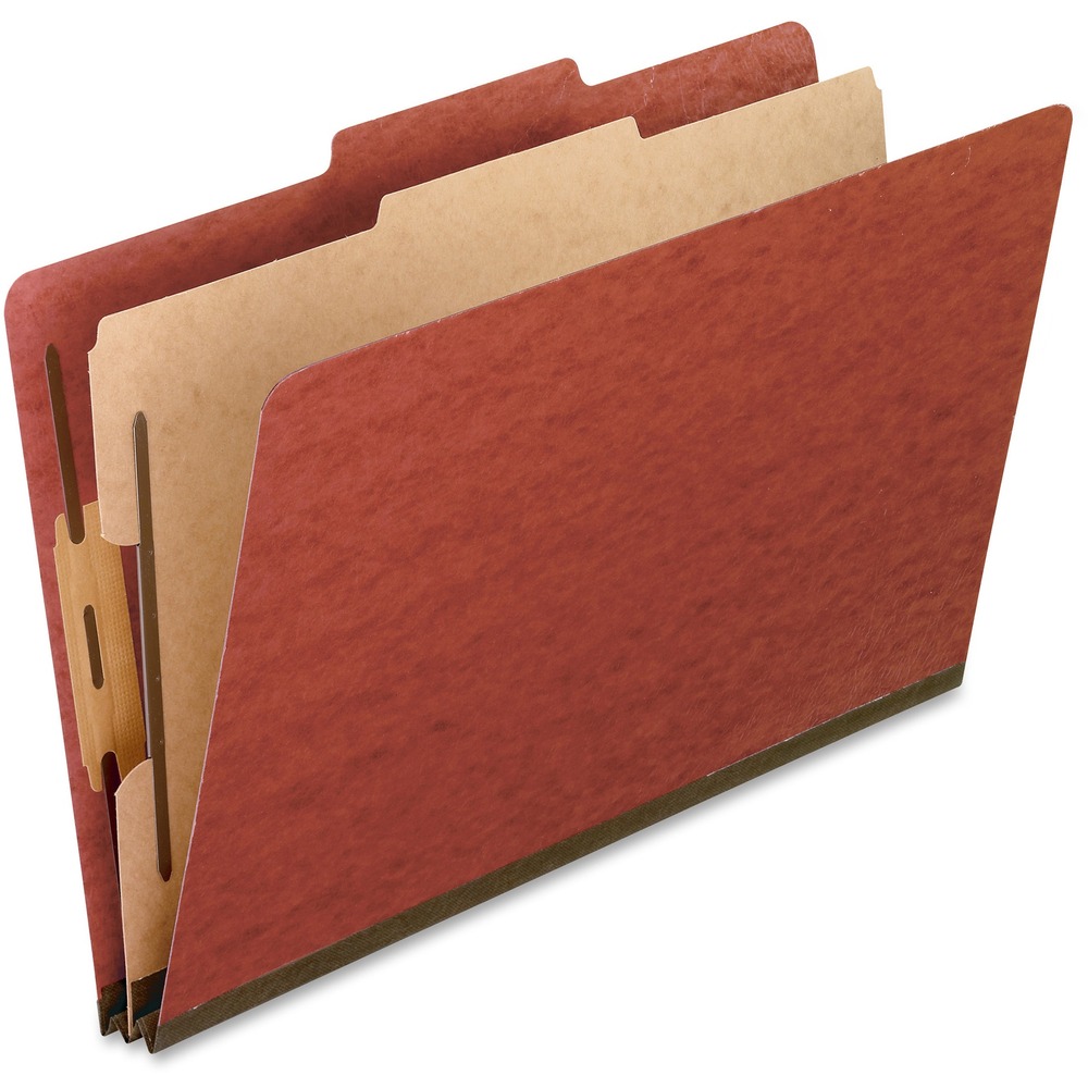 Pendaflex 2/5 Tab Cut Legal Recycled Classification Folder - 8 1/2" x ...