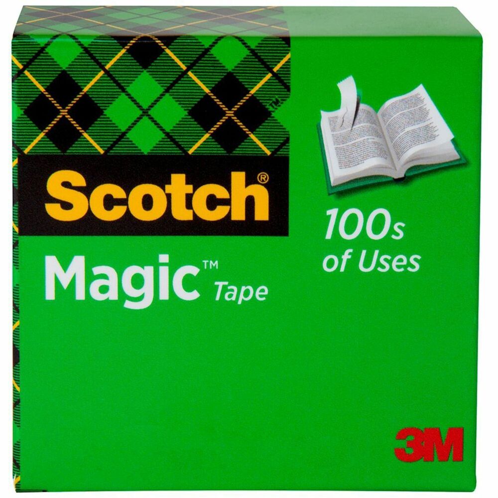 Scotch Invisible Magic Tape - 36 yd Length x 1" Width - 1" Core - Matte ...