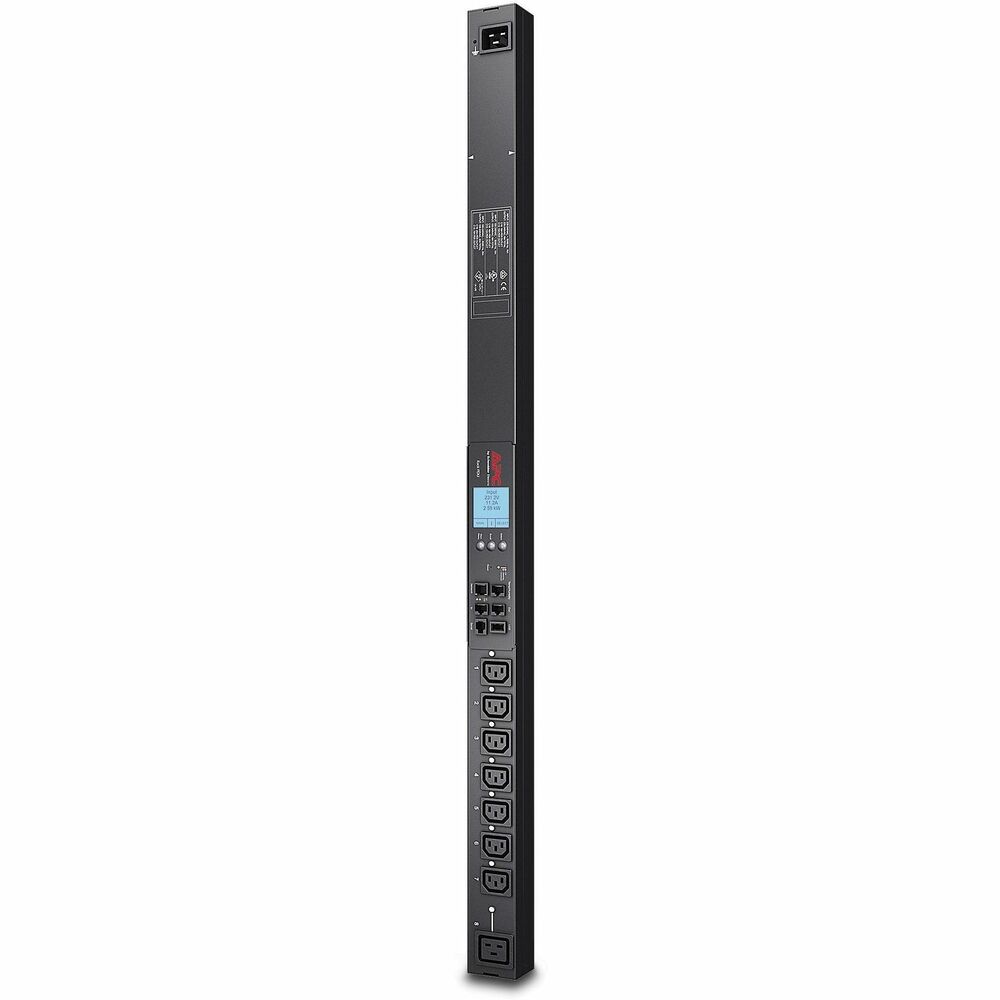 APC NetShelter Switched Rack PDU, 0U, 20A/208V, 16A/230V, 7 C13 and 1 ...