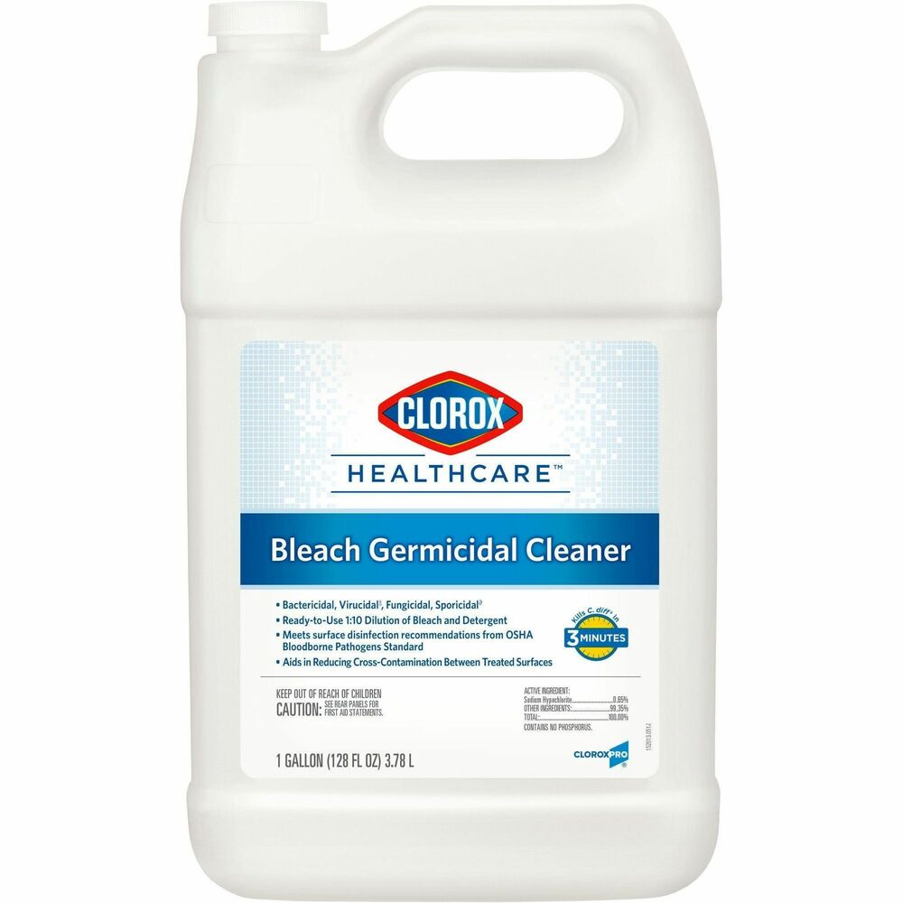 Clorox Healthcare Bleach Germicidal Cleaner Refill - For Nonporous ...