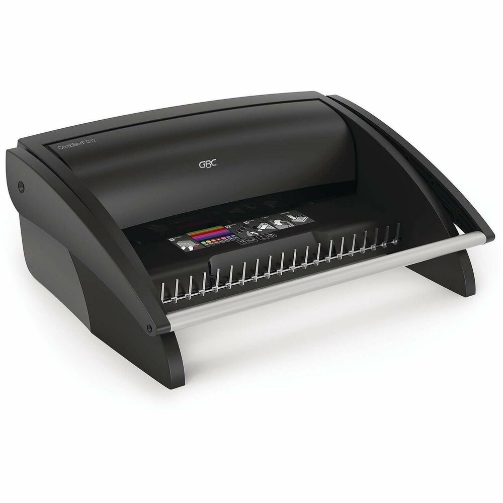 GBC CombBind C12 Binding Machine - CombBind - 225 Sheet(s) Bind - 12 ...