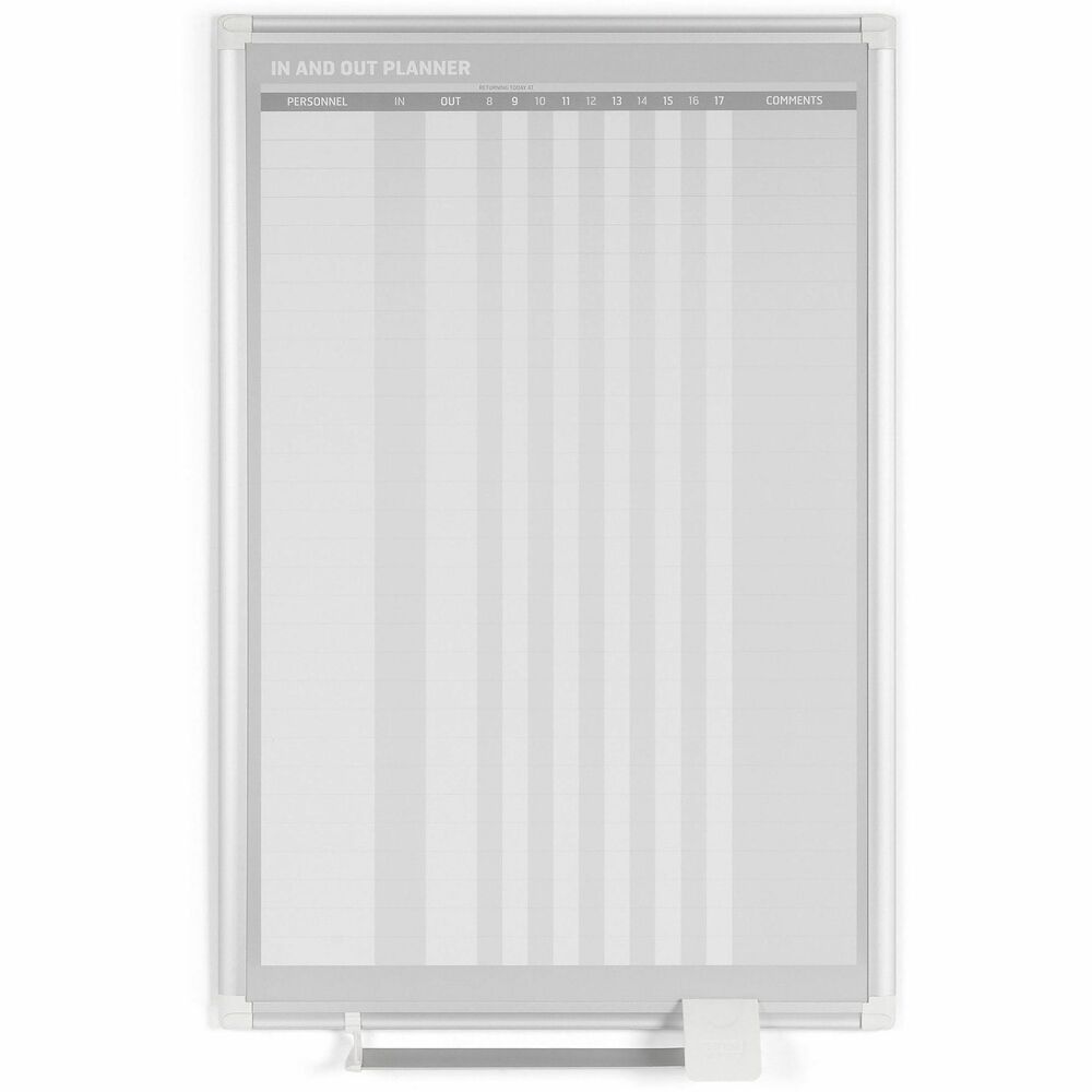 MasterVision Magnetic In/Out Vertical Planner Board - 24" (2 ft) Width ...