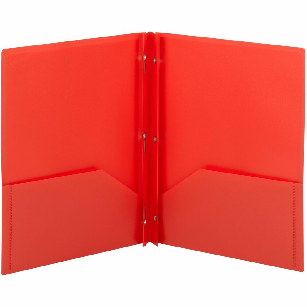 Smead Letter Pocket Folder - 8 1/2" x 11" - 80 Sheets Capacity - Double ...