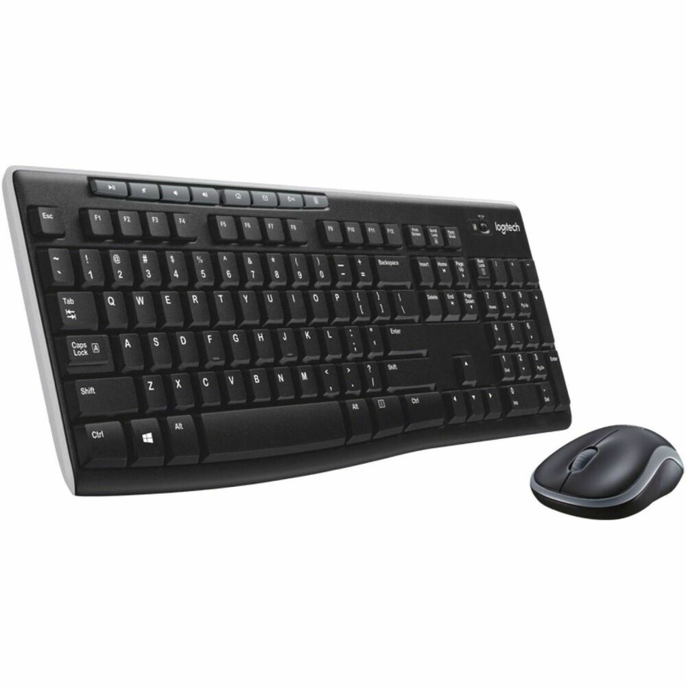 Logitech Wireless Combo MK270 - USB Wireless RF 2.40 GHz Keyboard ...