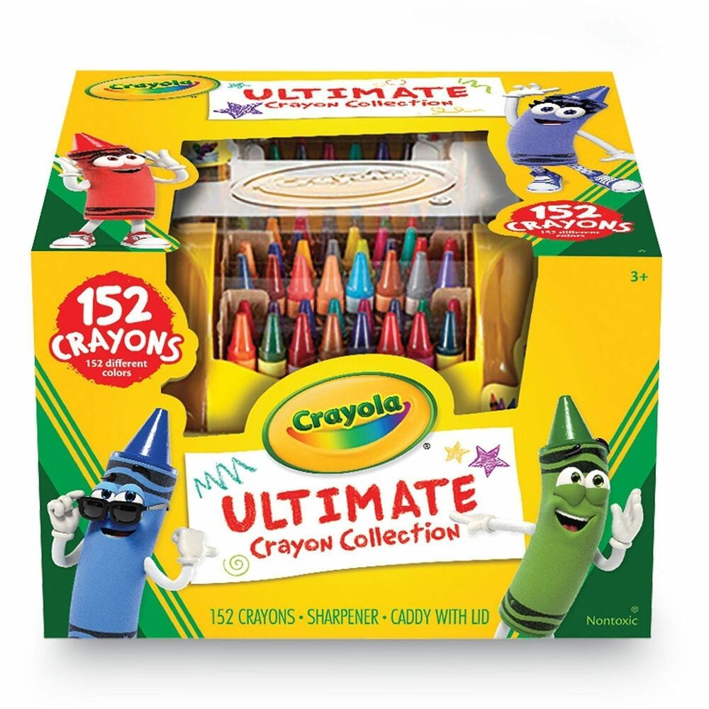 Crayola Ultimate 152 Crayon Collection - Assorted - 1 / Box - Velocity ...