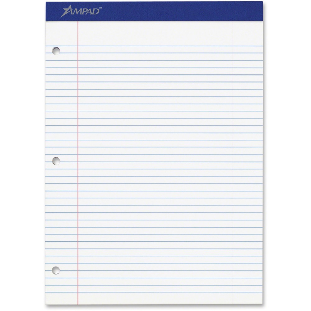 Ampad Double Sheet Writing Pad - 100 Sheets - Stapled - Both Side ...