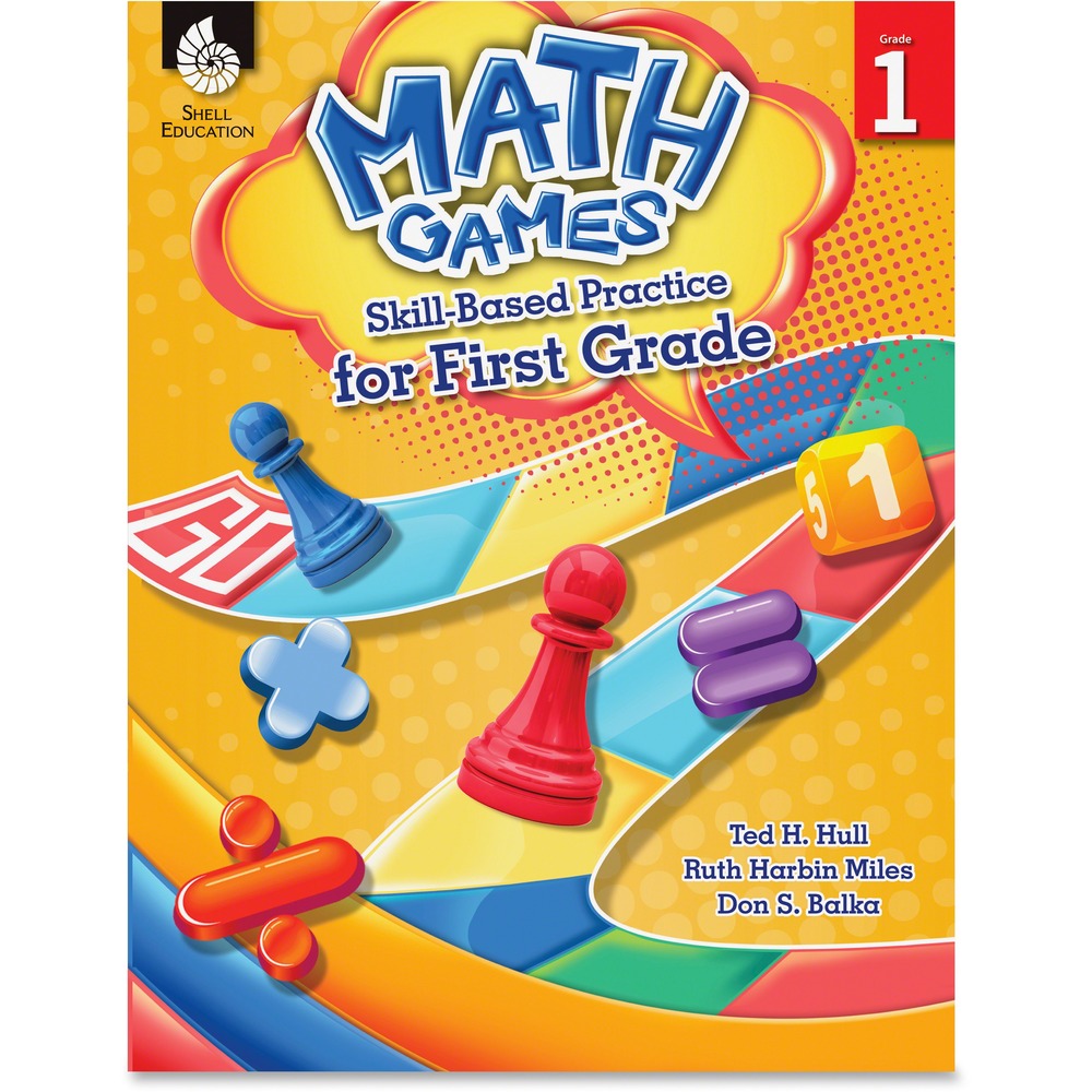 Shell Education Grade 1 Math Games Skills-Based Practice Book by Ted H ...