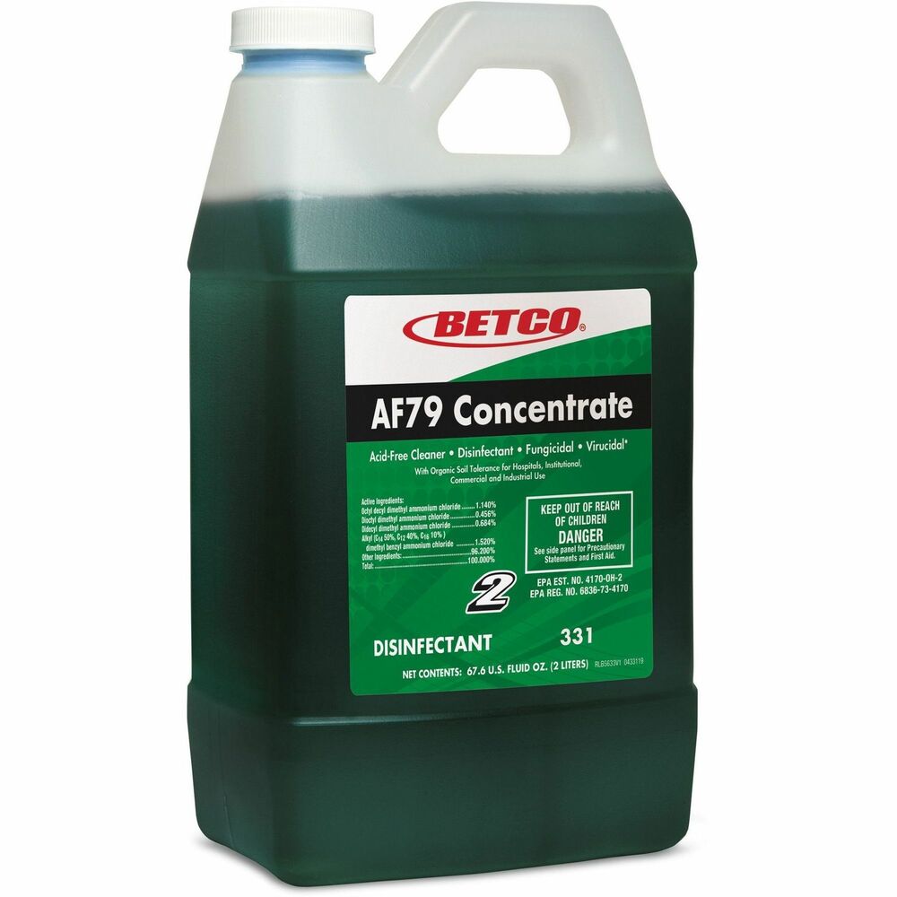 Betco FastDraw 2 AF79 Concentrate Disinfectant - For Porcelain, Bathtub ...
