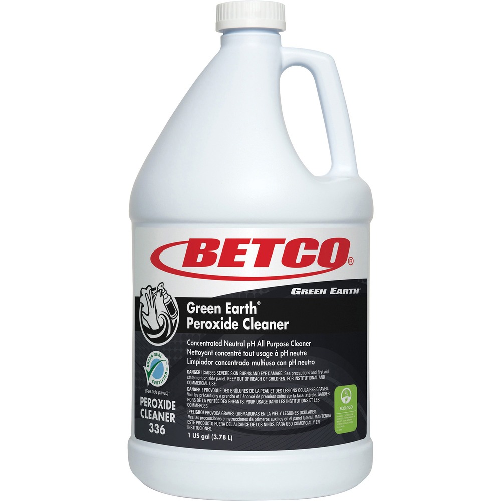 Betco Green Earth Peroxide Cleaner - For Floor, Shower, Glass, Bathroom ...