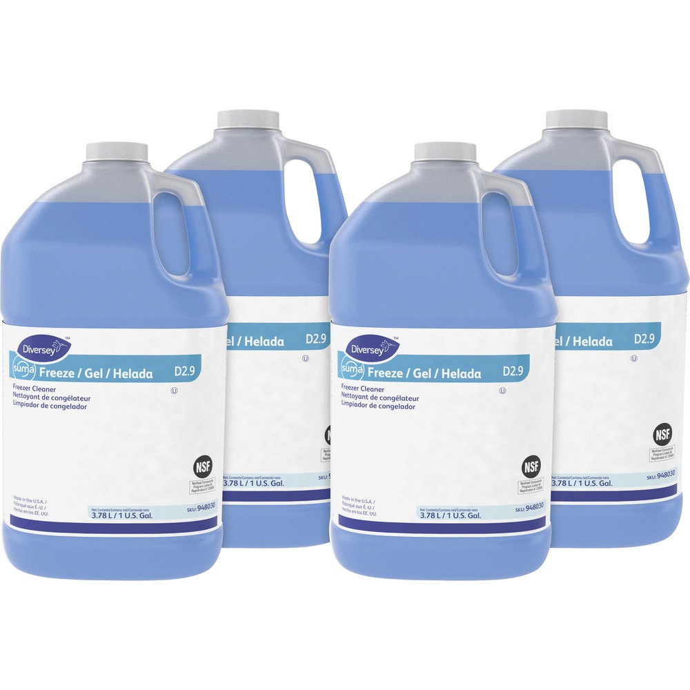 Diversey Suma Freeze D2.9 Freezer Cleaner - Ready-To-Use - 128 fl oz (4 ...