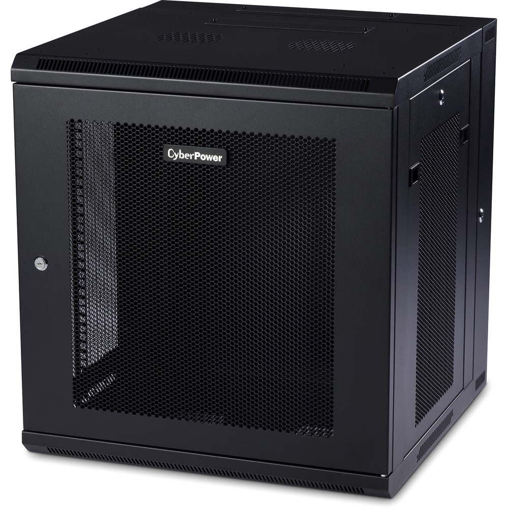 CyberPower CR12U51001 Wall Mount Enclosure - 12U 19" Swing-out Wall ...