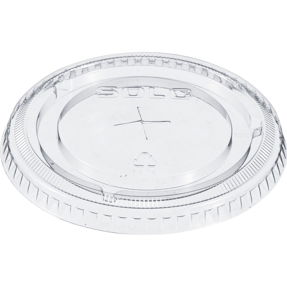 Solo Straw Slot Plastic Cup Lid - Plastic, Polyethylene Terephthalate ...