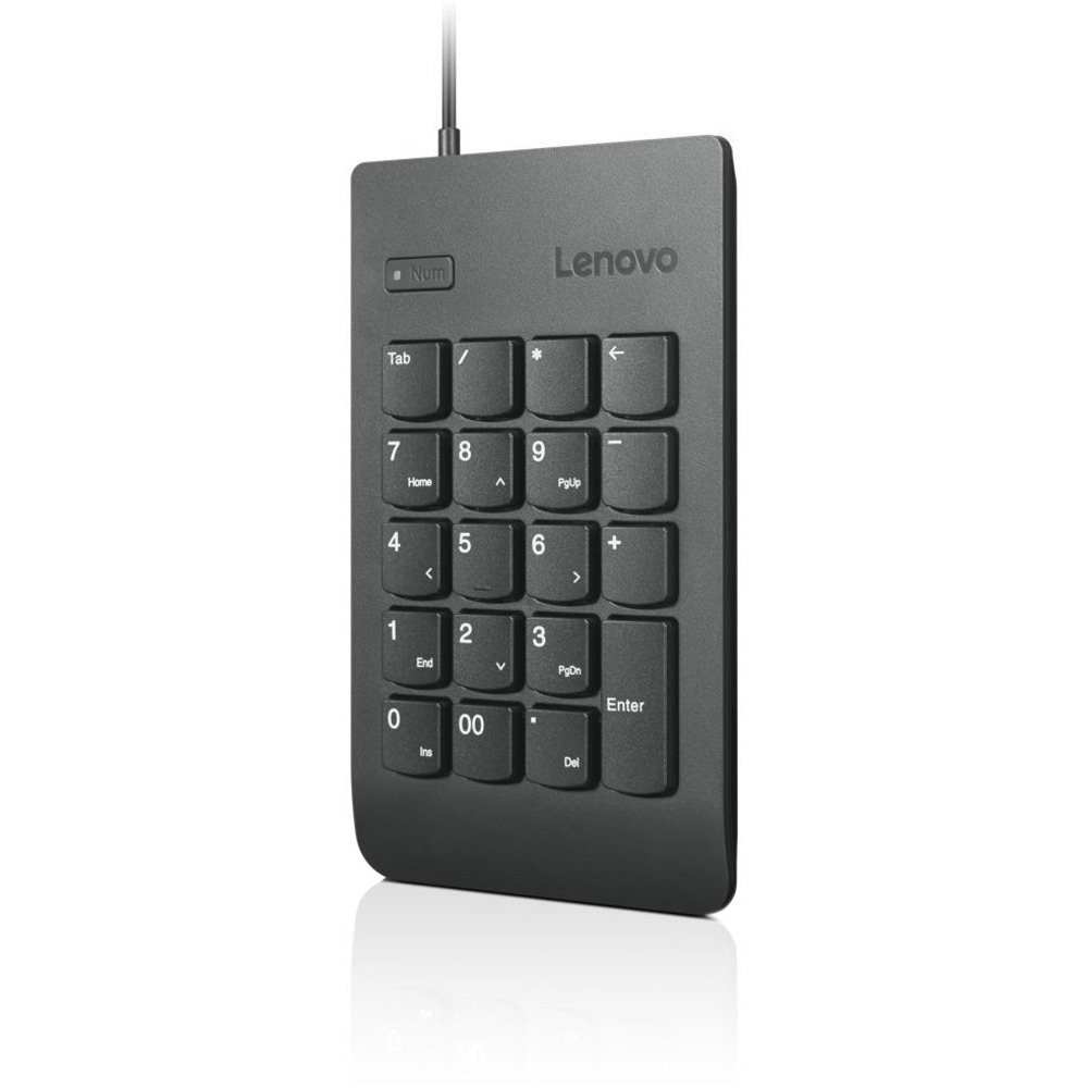 Lenovo USB Numeric Keypad Gen II - Cable Connectivity - USB Interface ...
