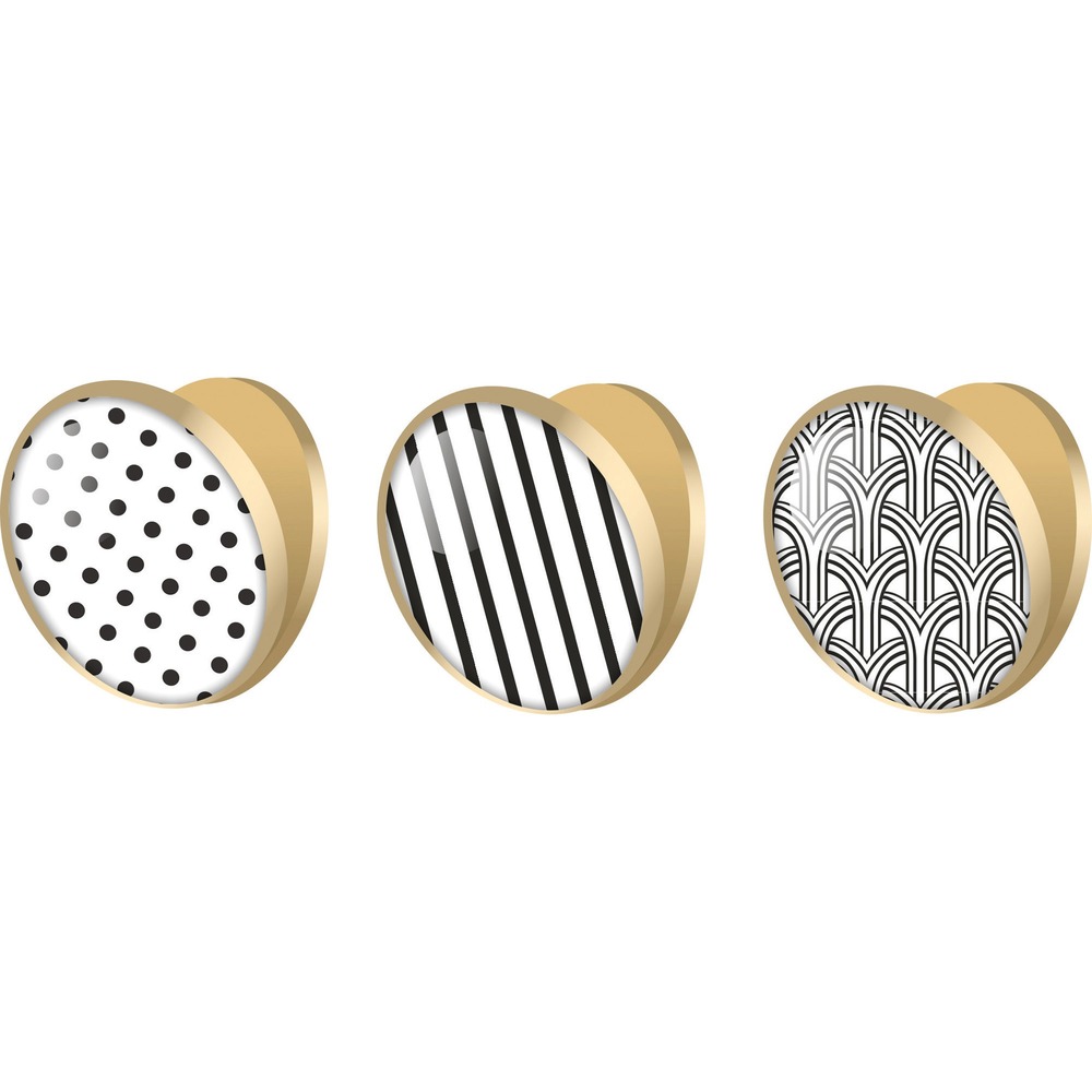 U Brands Fashion Magnetic Clips - for Reminder, Document, Notes ...