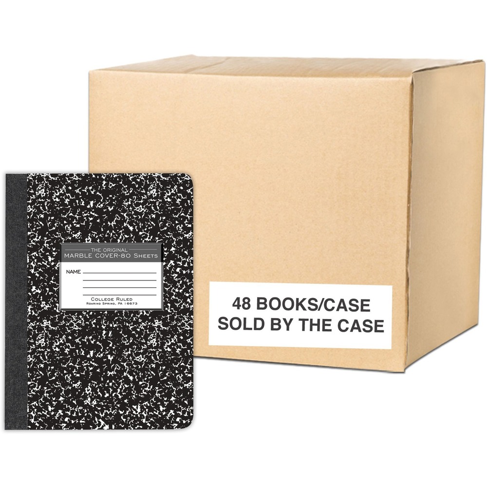 Roaring Spring Composition Book - 80 Sheets - 160 Pages - Printed ...