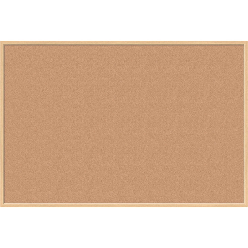 U Brands Cork Bulletin Board - 48" Board Height x 72" Board Width ...