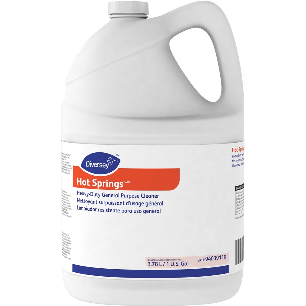 Diversey Hot Springs Heavy-Duty Cleaner - 128 fl oz (4 quart) - Citrus ...