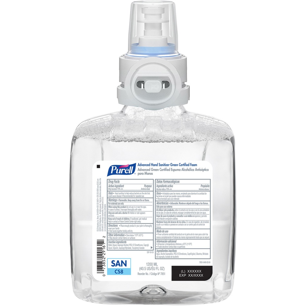 PURELL® Hand Sanitizer Foam Refill - 1.27 quart - Dirt Remover, Kill ...