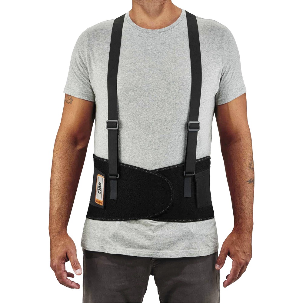 Ergodyne ProFlex 100 Economy Back Support Brace - 25" Waist Size ...