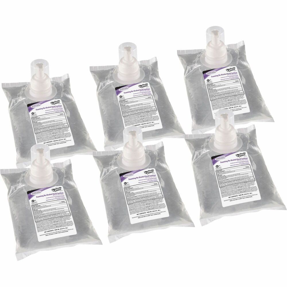 Health Guard Hand Sanitizer Foam - Light Linen Scent - 33.8 fl oz (1000 ...