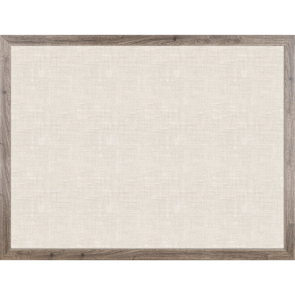 U Brands Linen Bulletin Board - 36" Board Height x 48" Board Width ...