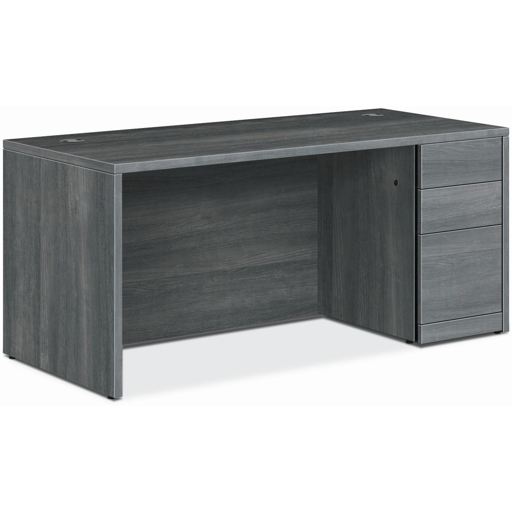 HON 10500 H105897R Pedestal Desk - 29.5" Height x 66" Width x 30" Depth ...