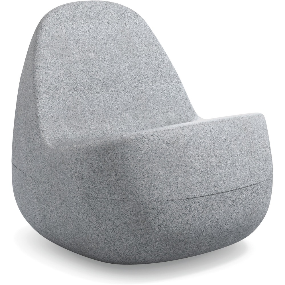 HON Skip Chair - Plastic Seat Material - Light Gray Back Color ...