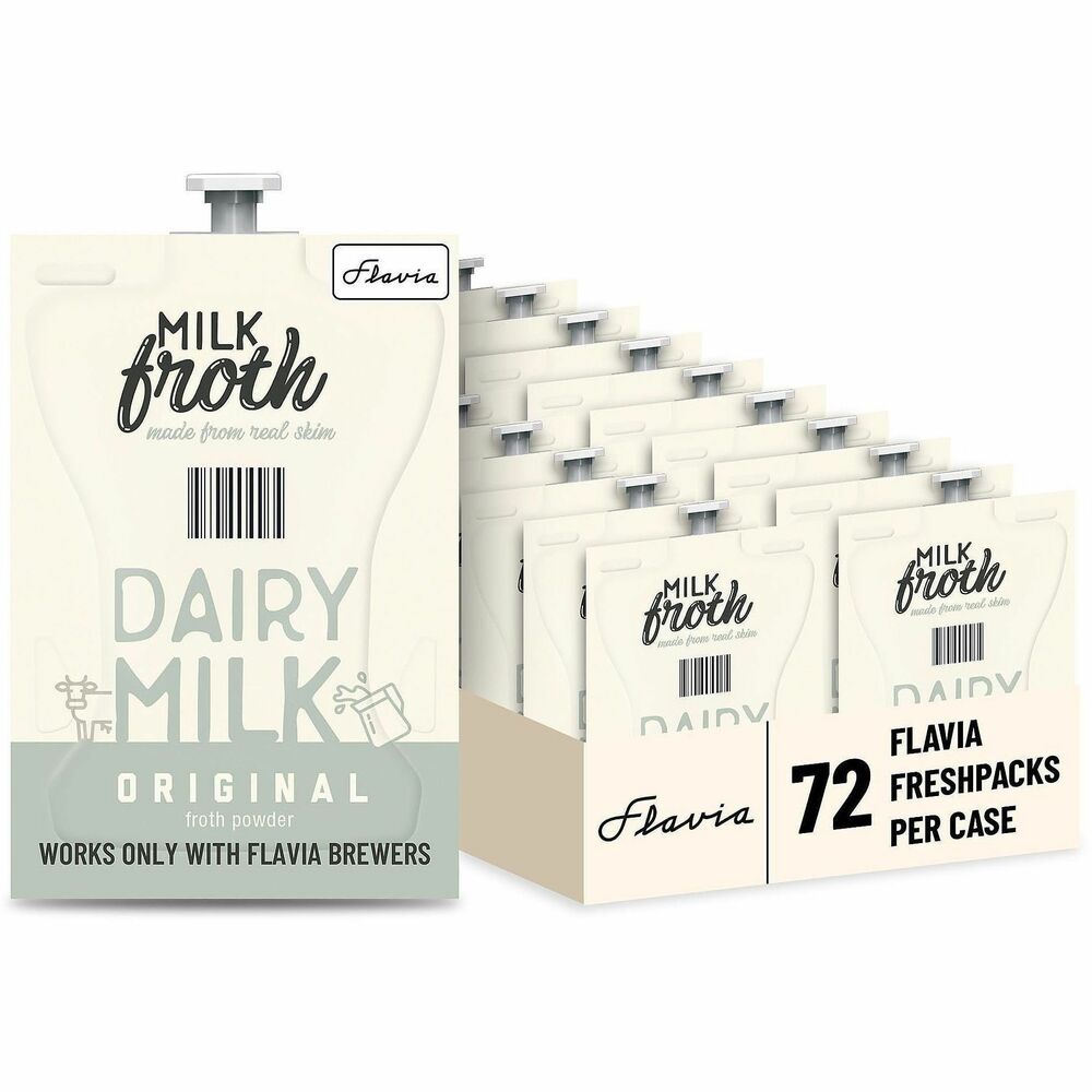 Flavia Freshpack Real Milk Froth Powder - Compatible with Flavia ...