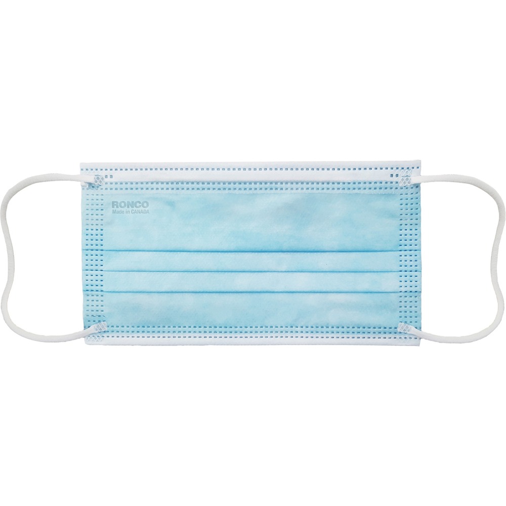 RONCO Pro-Tec 3 ply Pleated Masks, ASTM Level-2 - Recommended for: Face ...