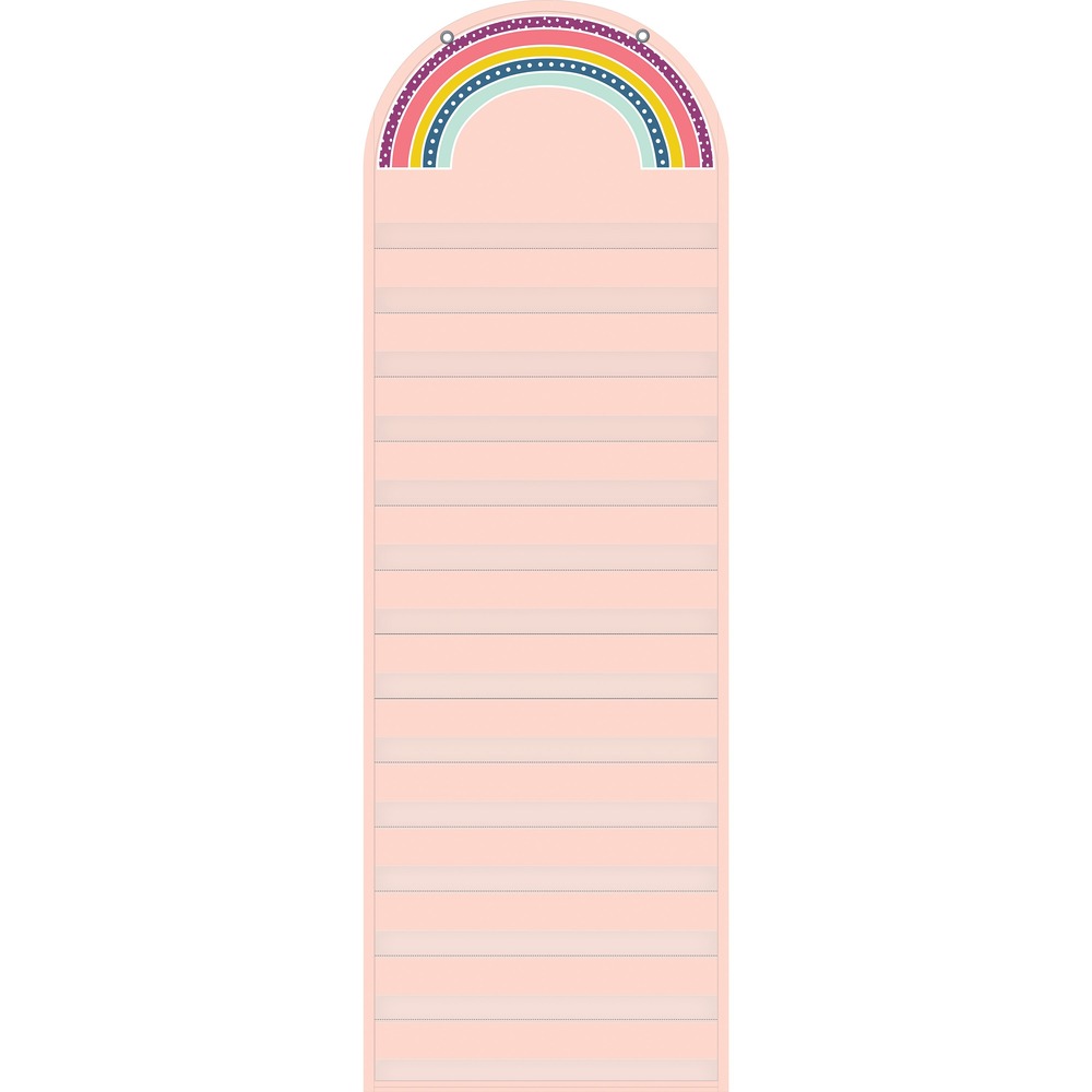 Teacher Created Resources Oh Happy Day Rainbow 14 Pocket Chart - Theme ...