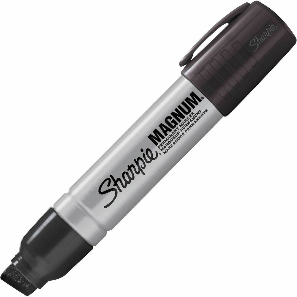 Sharpie Magnum Permanent Markers - Bold Chisel, Extra Wide Marker Point ...