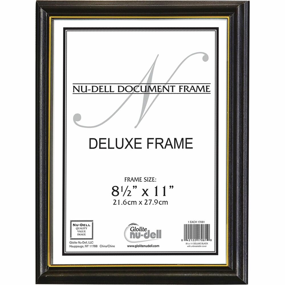nudell Document Frame - 8.50" x 11" Frame Size - Vertical, Horizontal ...