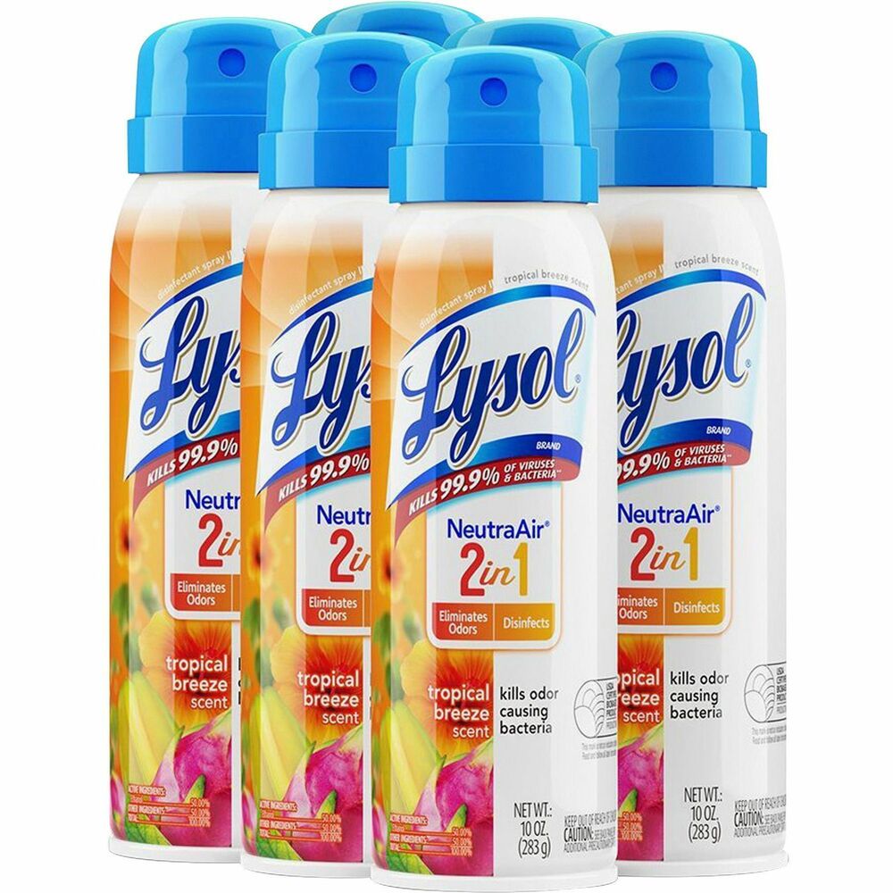 Lysol Neutra Air 2 in 1 Spray - 10 fl oz (0.3 quart) - Tropical Breeze ...