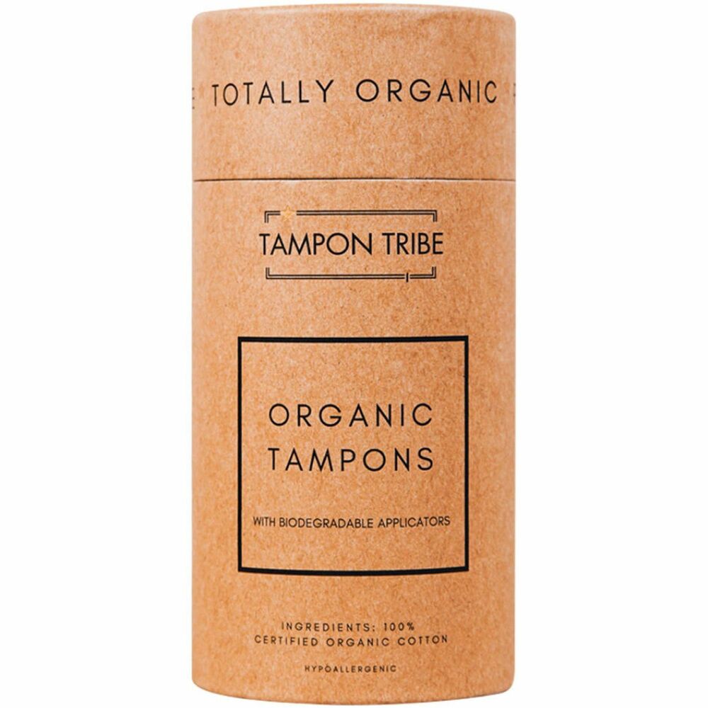 Tampon Tribe Tampon Tubes - Natural Brown - Paper - 6 / Carton ...