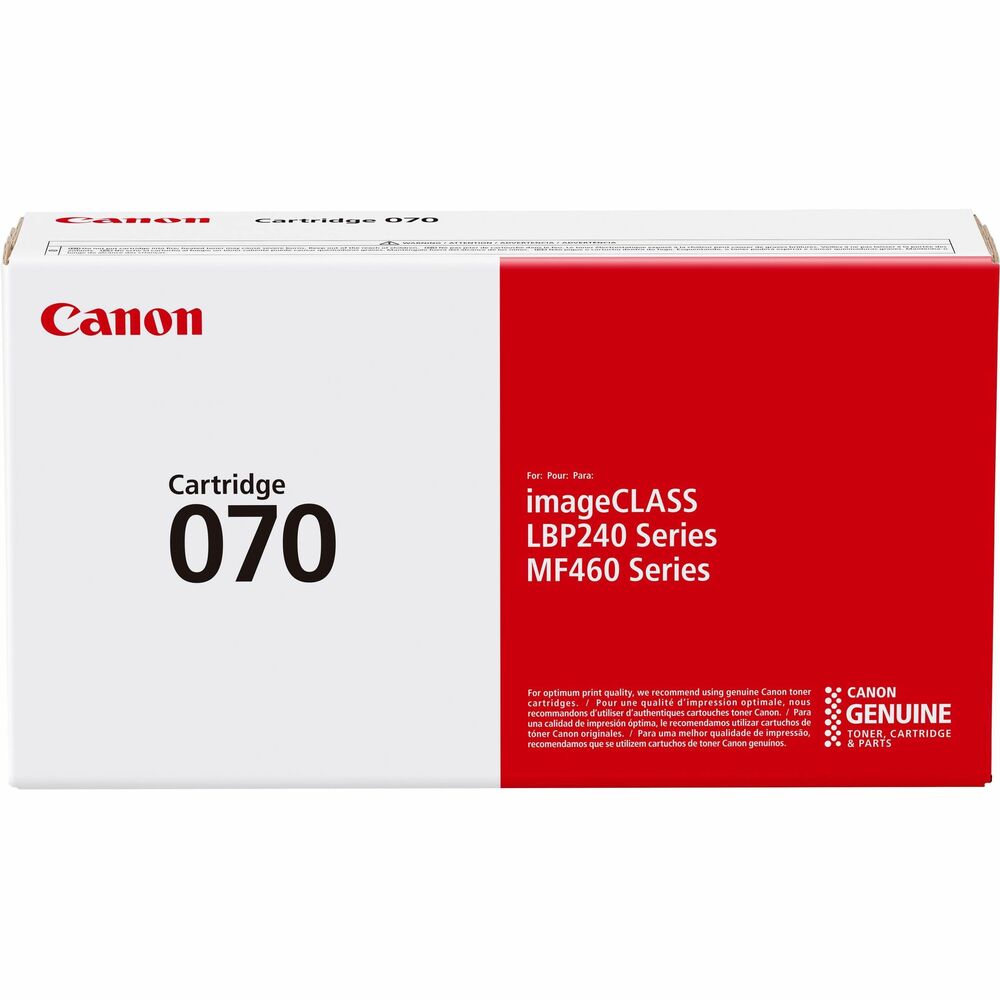Canon 070 Original Standard Yield Laser Toner Cartridge - Black - 1 ...