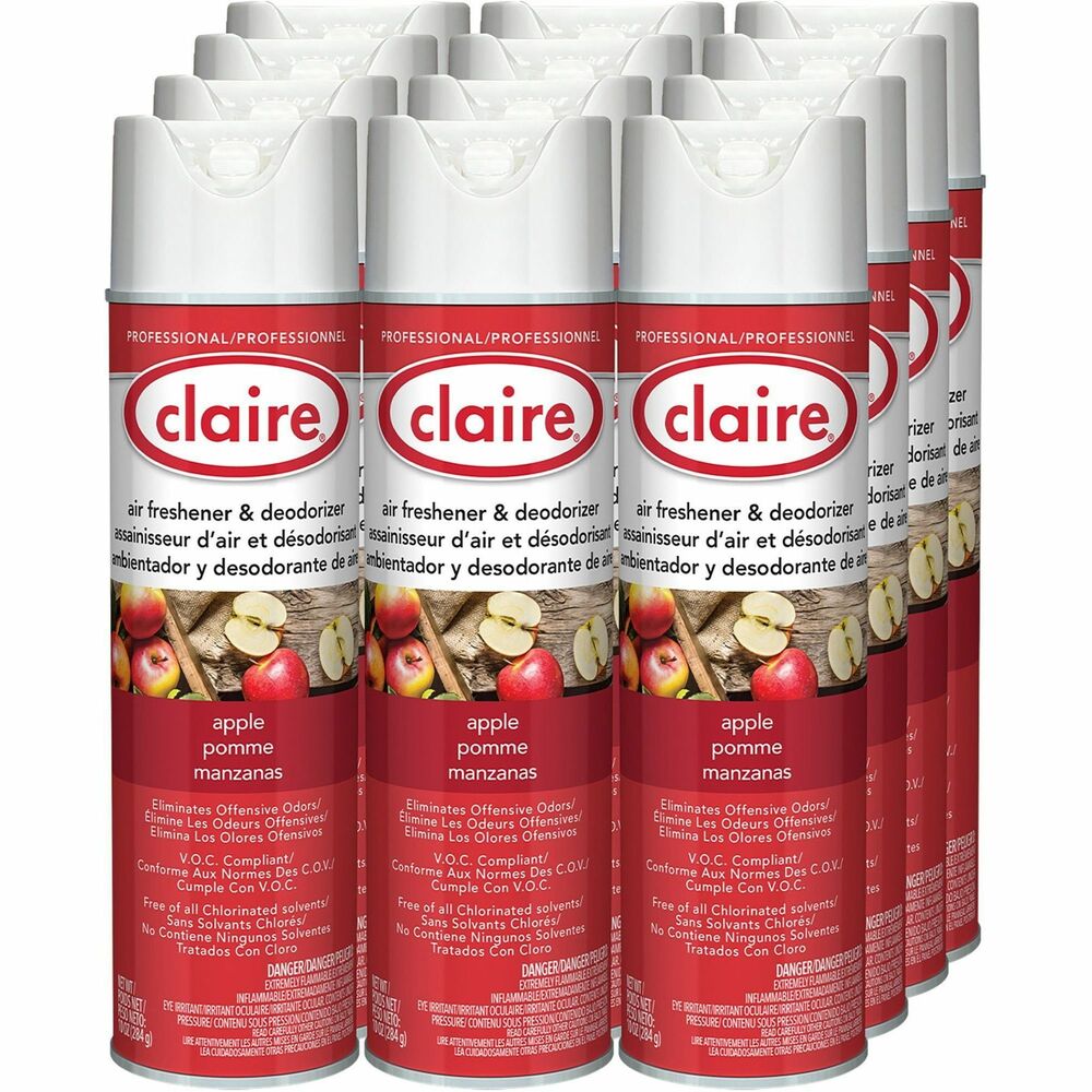 Claire Air Freshener/Deodorizer - Spray - 20 fl oz (0.6 quart) - Apple ...