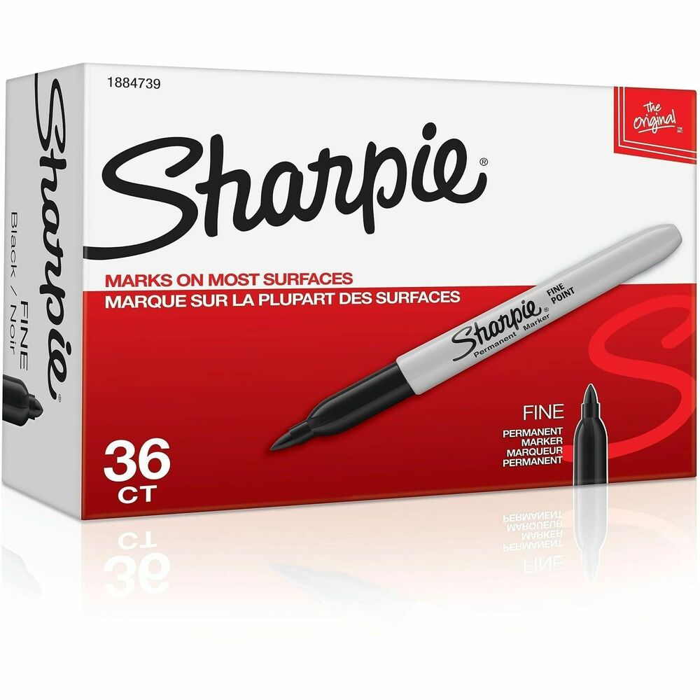 Sharpie Permanent Marker - 0.7 mm Fine Bullet, Bold Marker Point ...