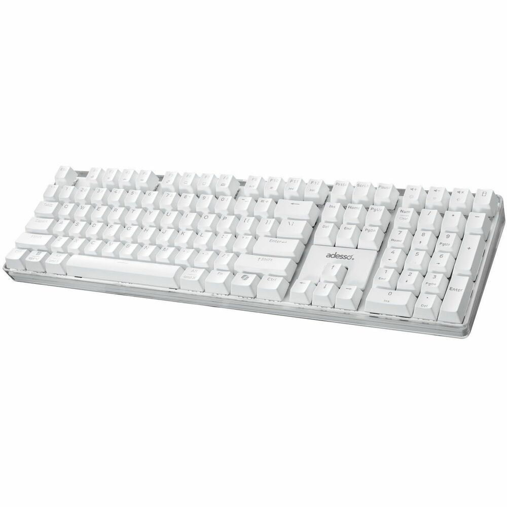 Adesso Multi-OS Illuminated Mechanical Keyboard With CoPilot AI Hotkey ...