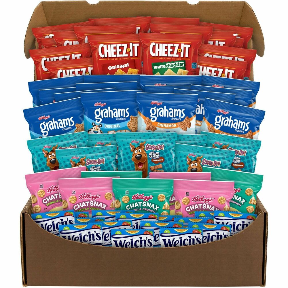 Snack Box Pros Schoolyard Snack Time Box - Assorted - 60 / Carton ...