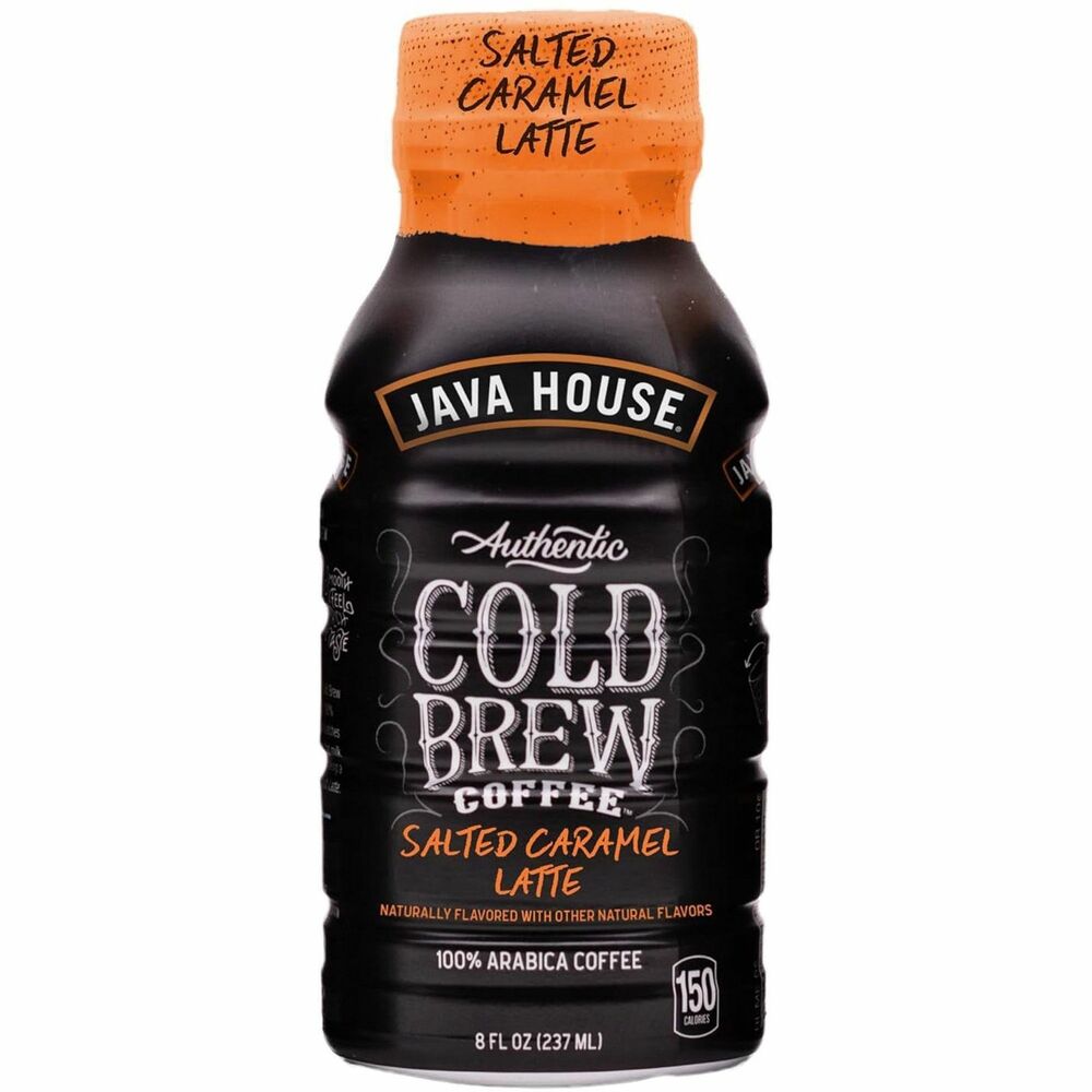 Java House Bottle Authentic Cold Brew Salted Caramel Latte - Cold ...
