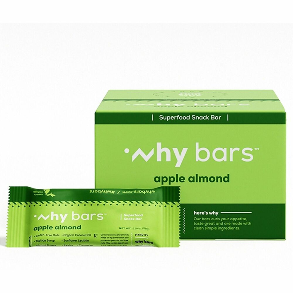 Why Bars Superfood Protein Snack Bars - Gluten-free, Dairy-free, Soy ...