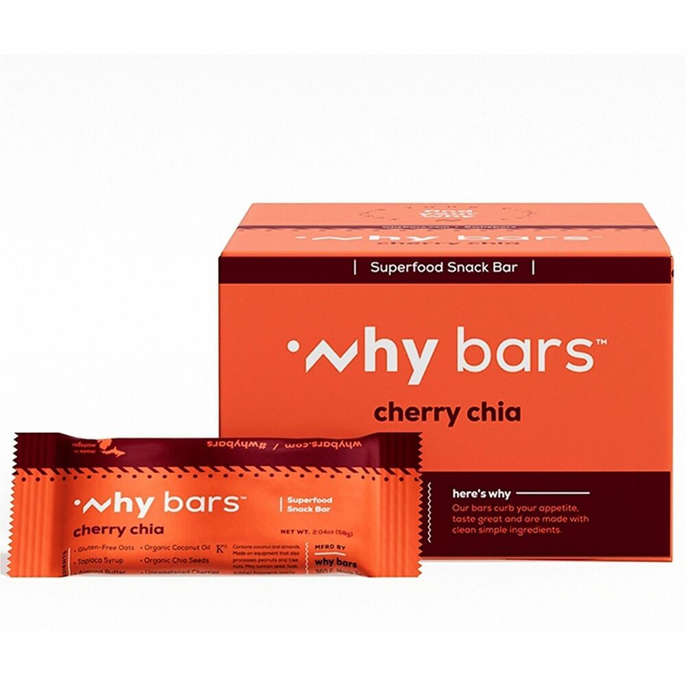 Why Bars Superfood Protein Snack Bars - Gluten-free, Dairy-free, Soy ...