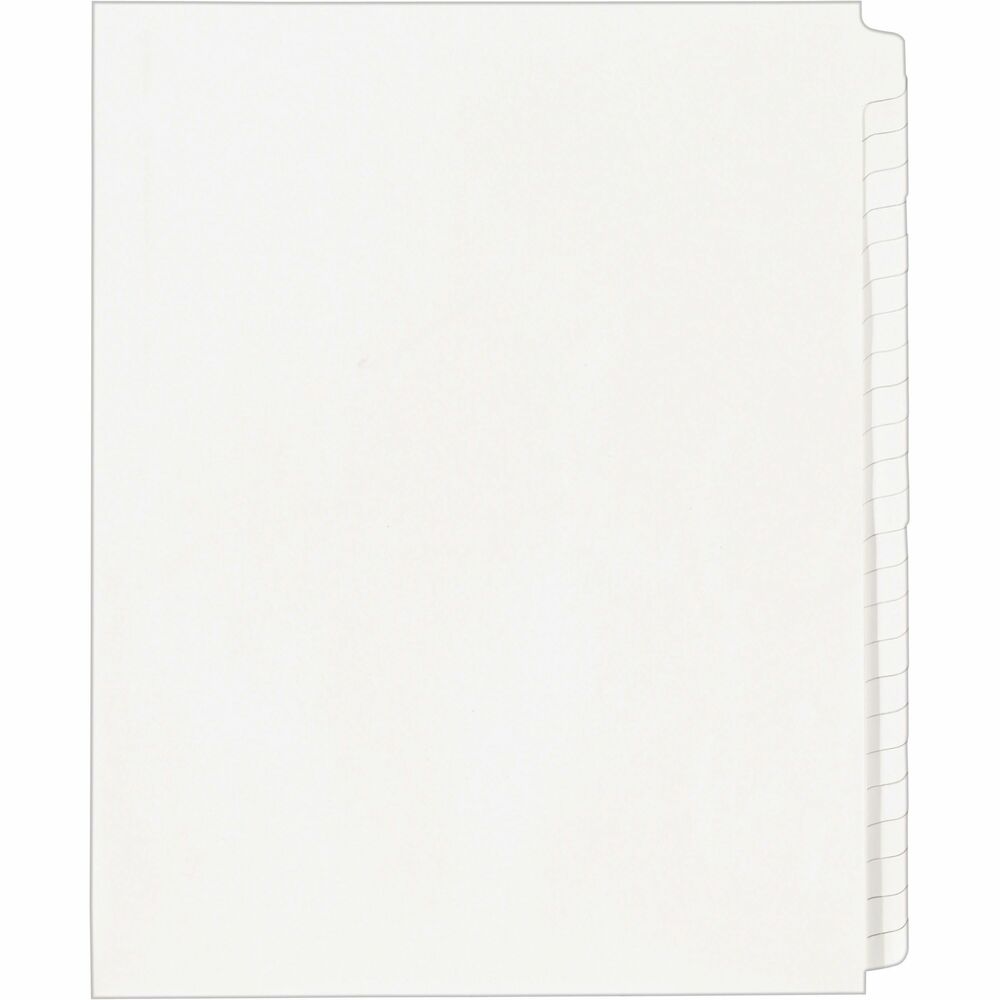 Avery® Standard Collated Legal Dividers - 1 x Divider(s) - Blank Side ...