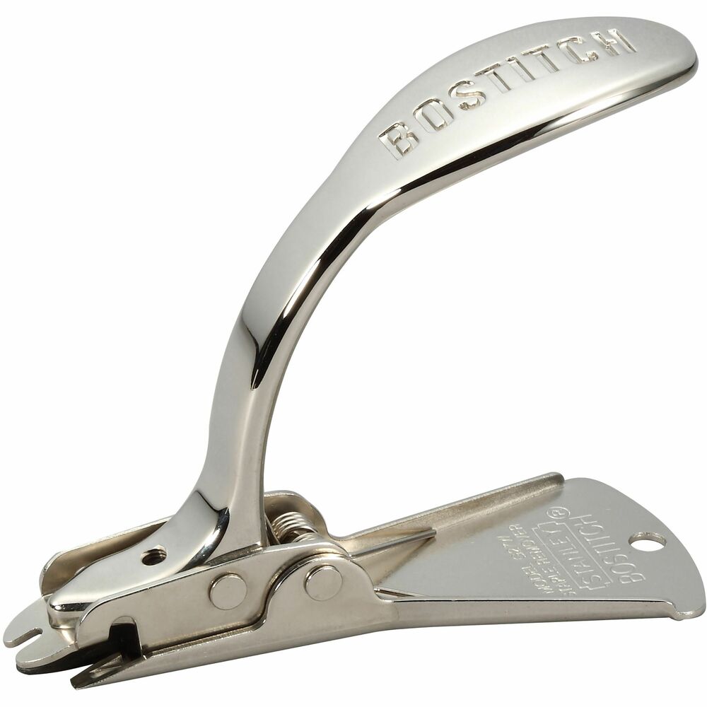 Bostitch Heavy Duty/Carton Staple Remover - Metal - Chrome - Staple ...