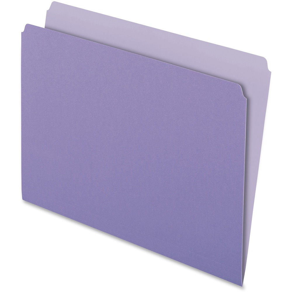 Pendaflex Letter Recycled Top Tab File Folder - 8 1/2" x 11" - 11 pt ...