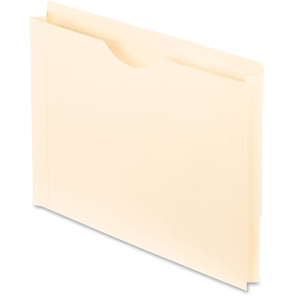 Pendaflex Letter Recycled File Jacket - 8 1/2" x 11" - 1 1/2" Expansion ...