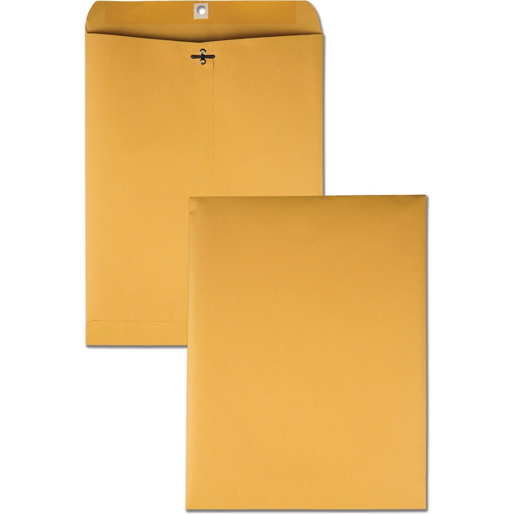 Quality Park 10 x 13 Clasp Envelopes in Dispenser Box - Clasp - #97 ...