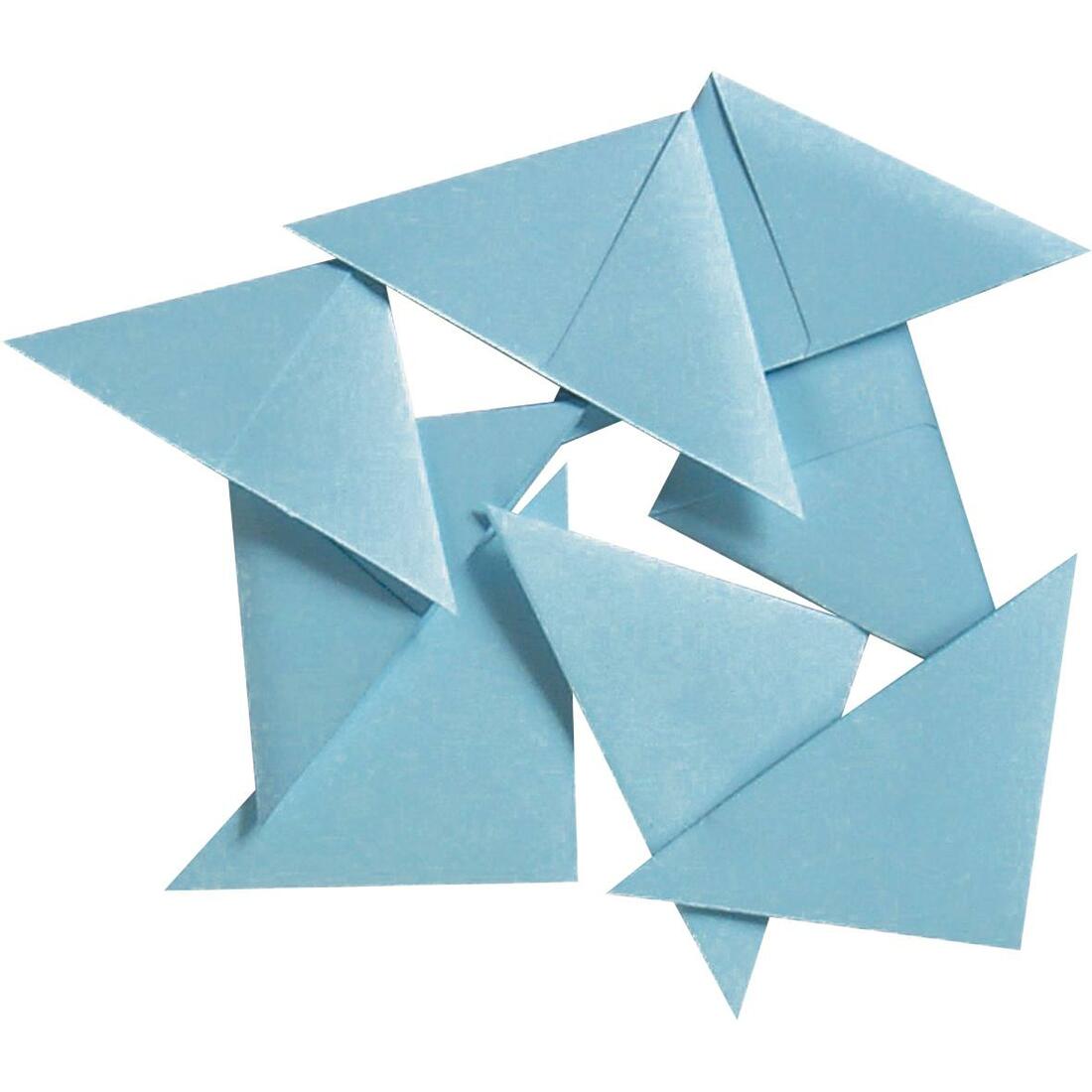 Blueline Document Corner - 2" x 2" Sheet - Light Blue - 100 / Pack ...