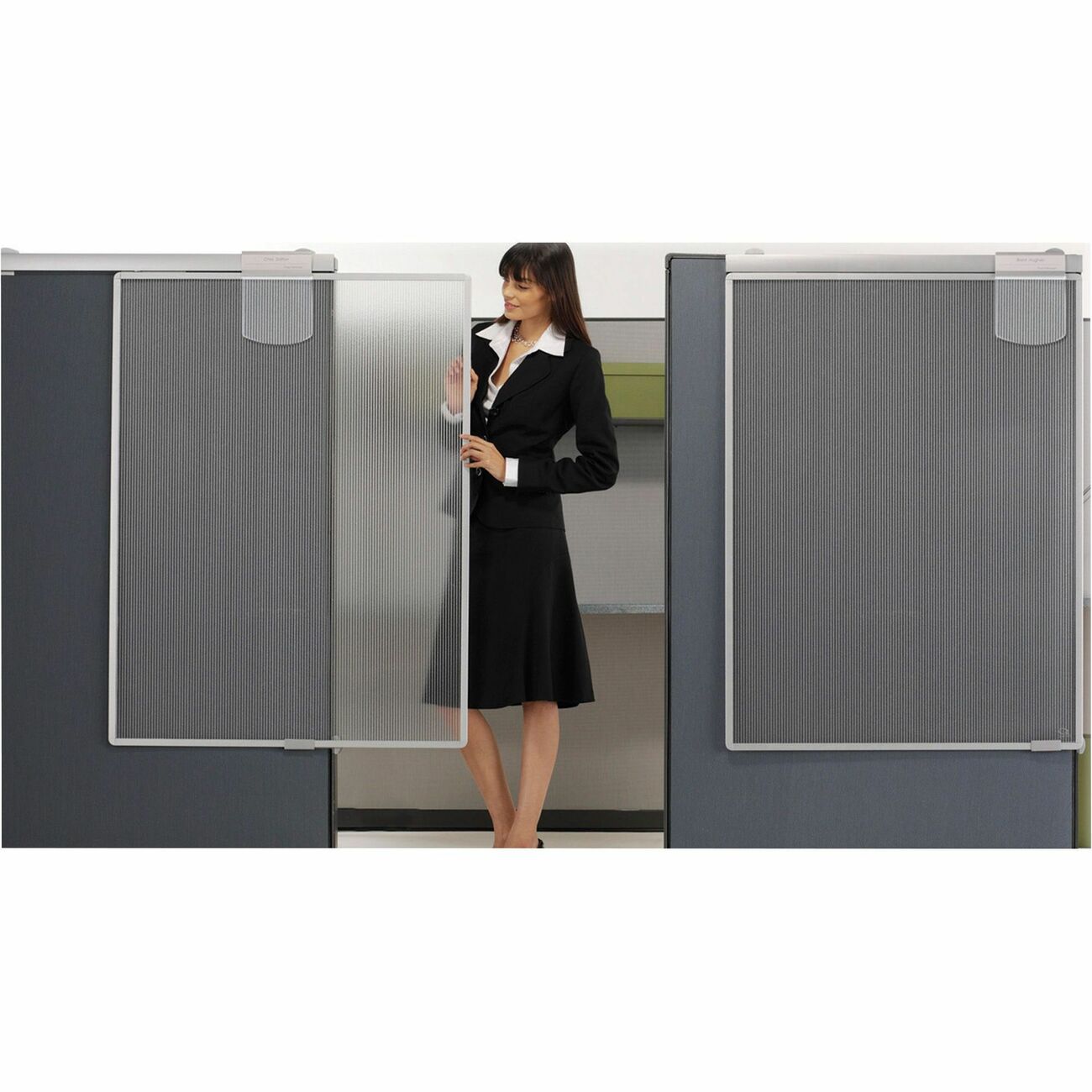 Quartet Workstation Sliding Privacy Screen | Office City Express ...